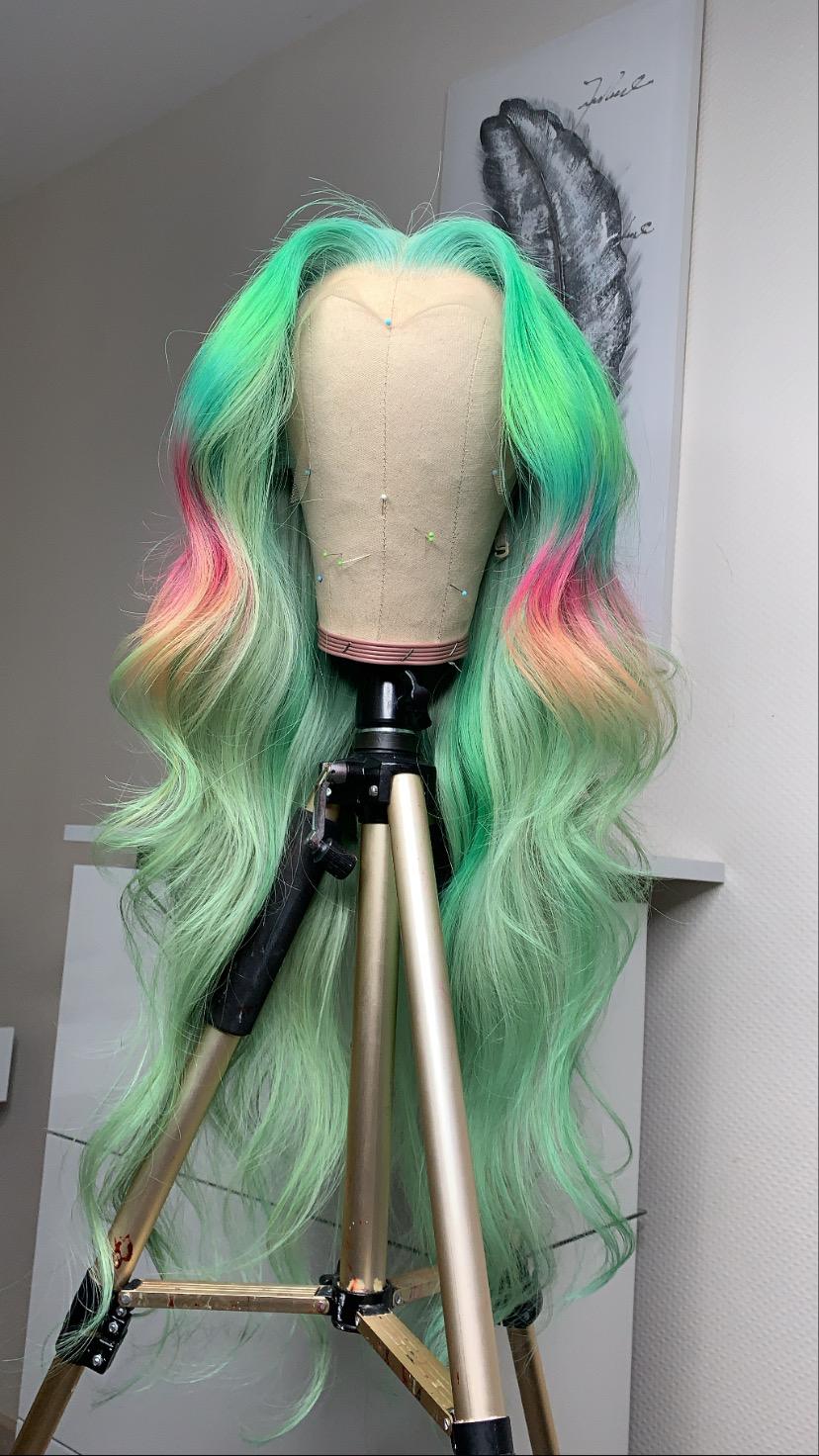 Colorfull wig – sheisthebeautyusa